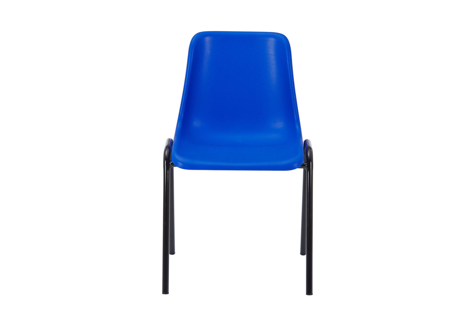 Blue Plastic Stacking Chair | Ningbo Furniture