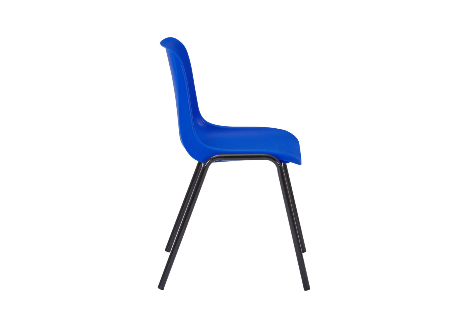 Blue Plastic Stacking Chair | Ningbo Furniture