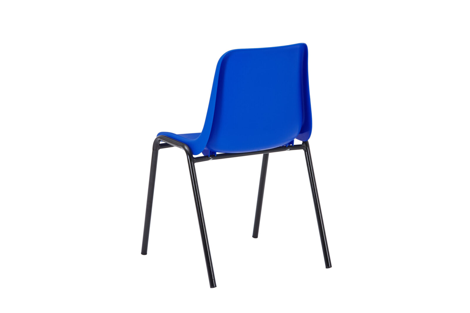 Blue Plastic Stacking Chair | Ningbo Furniture