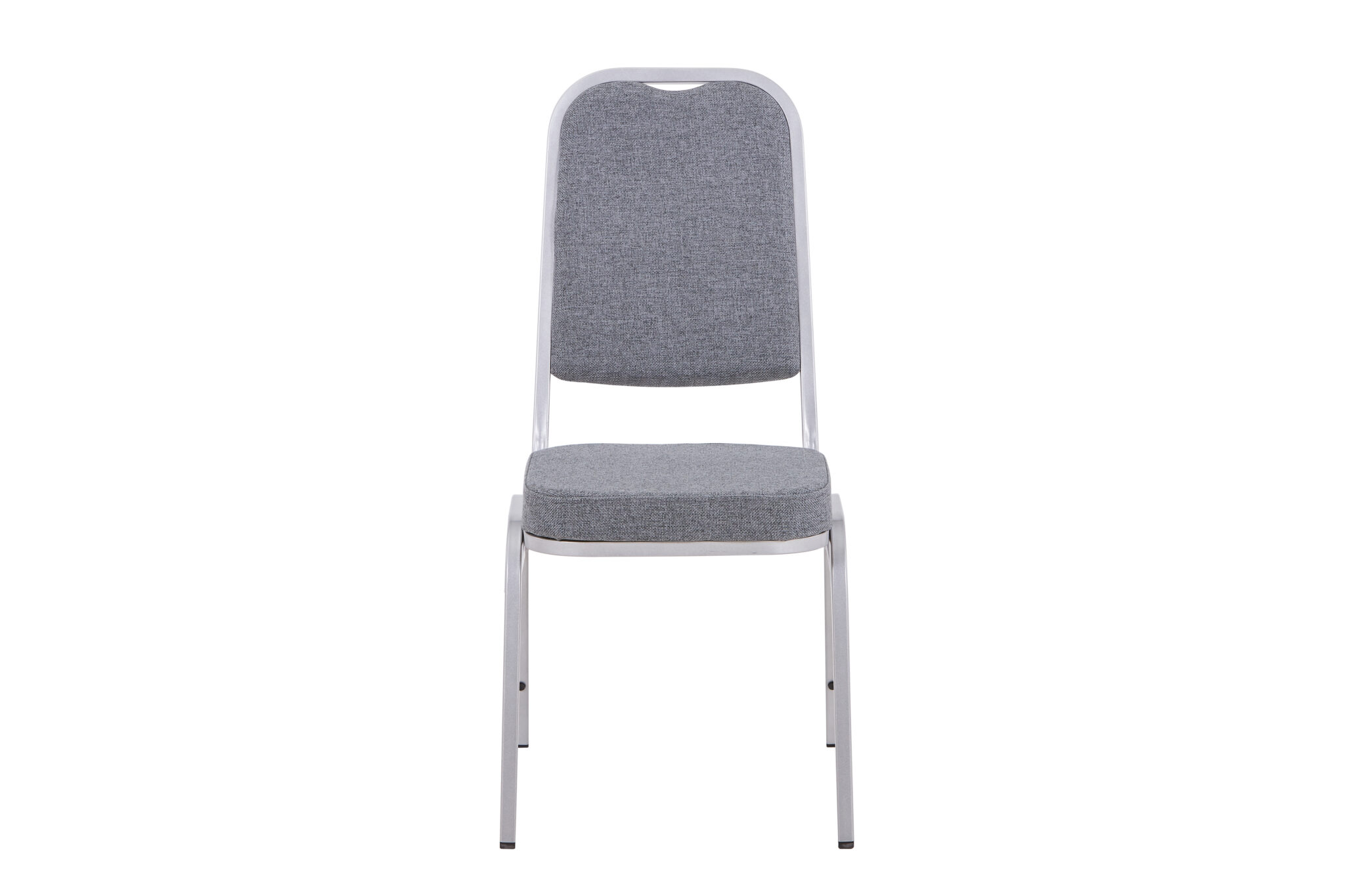 Steel Square Back Banqueting Chair Grey Silver | Stacking Chair ...