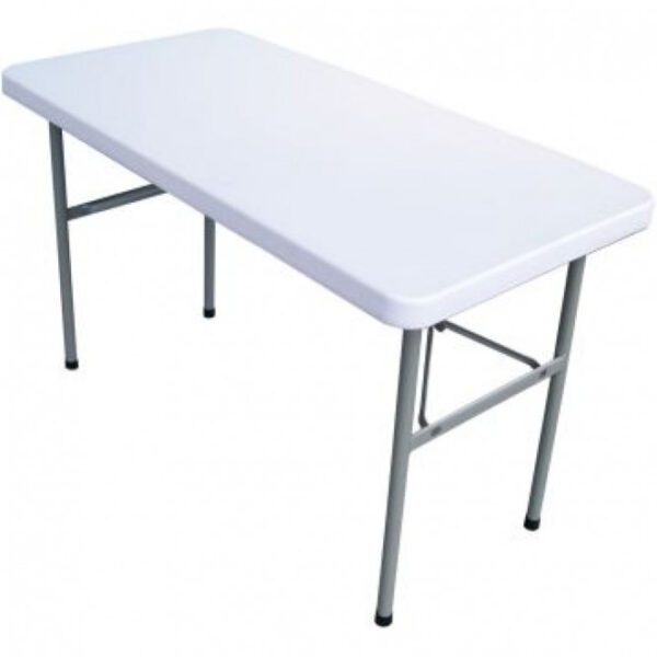 5ft Fold in half Plastic Folding Table | Trestle Table | Ningbo Furniture